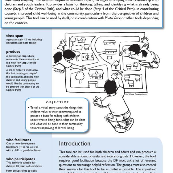 Community Mapping Tool Development World Vision International
